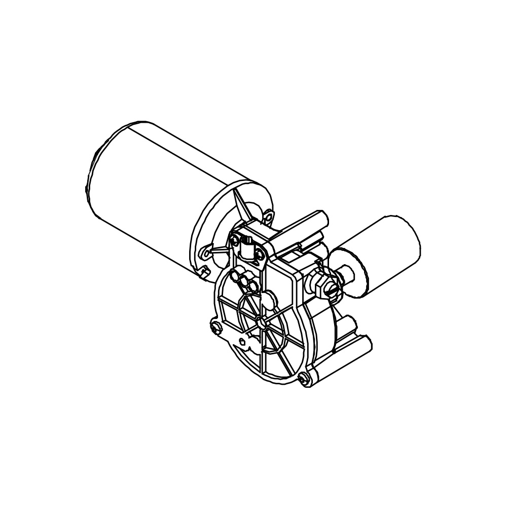 Spare part Motor standard version DOGA, NB 3000 mounted (gm102202)